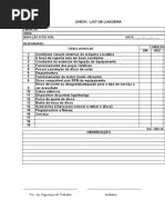 Check List Pta | PDF | Computadores
