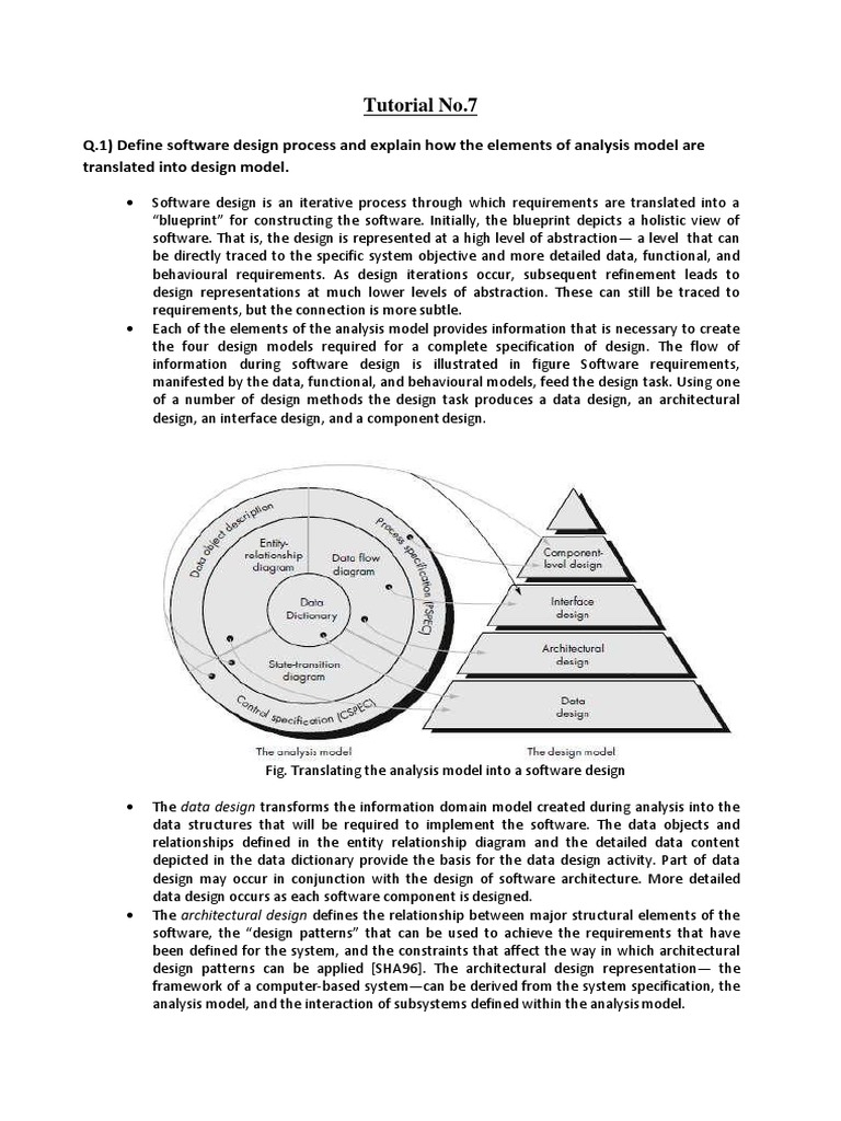 Tutorial No.7 | PDF | Abstraction (Computer Science) | Conceptual Model