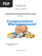 FM Elect 3 - Cooperative Management Korsiney N. Cabasis, DBA | PDF ...