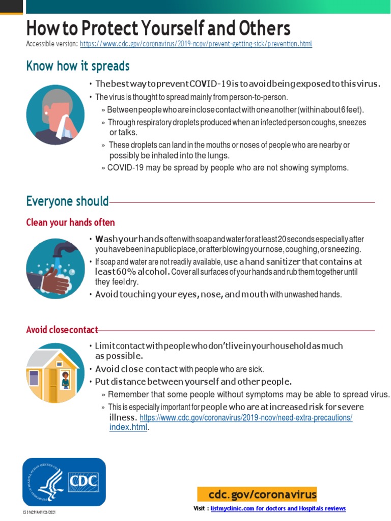 How To Protect Yourself and Others | PDF