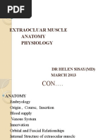 Extraocular Muscles & Ocular Motility Guide | PDF | Anatomical Terms Of ...