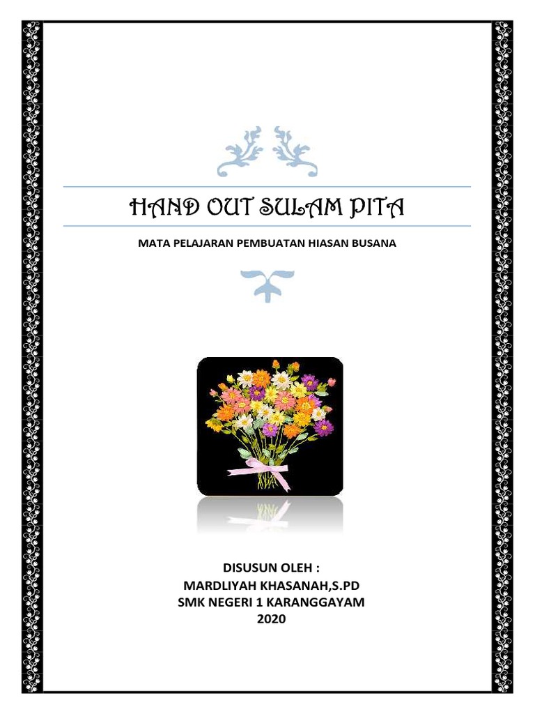 Handout Sulam Pita | PDF