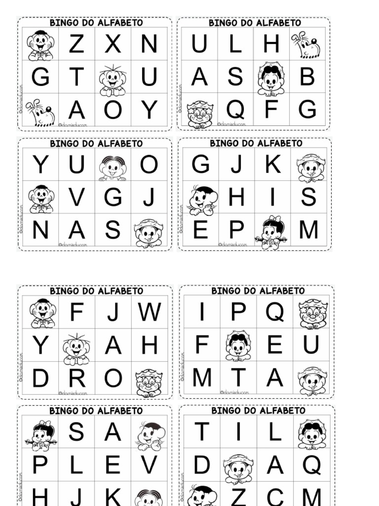 Bingo Alfabeto | PDF