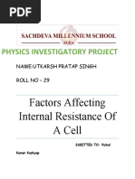 Physics Project Acknowledgement | PDF | Anode | Cathode