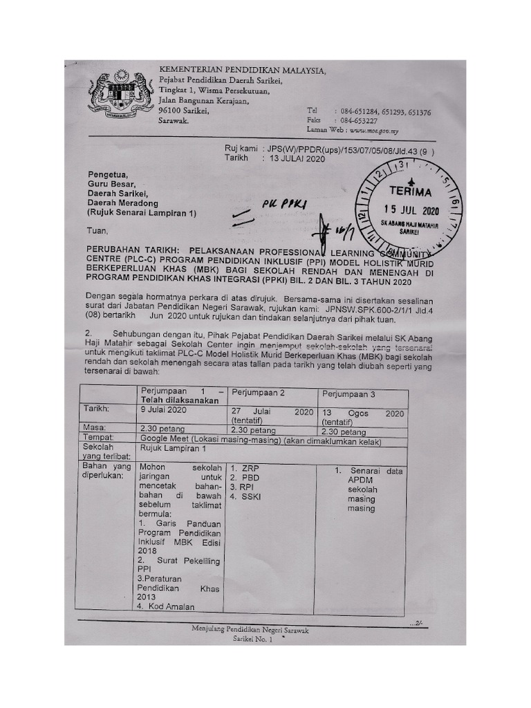 10 Mei 2019 Garis Panduan PBD MBK Tahap 1 | PDF