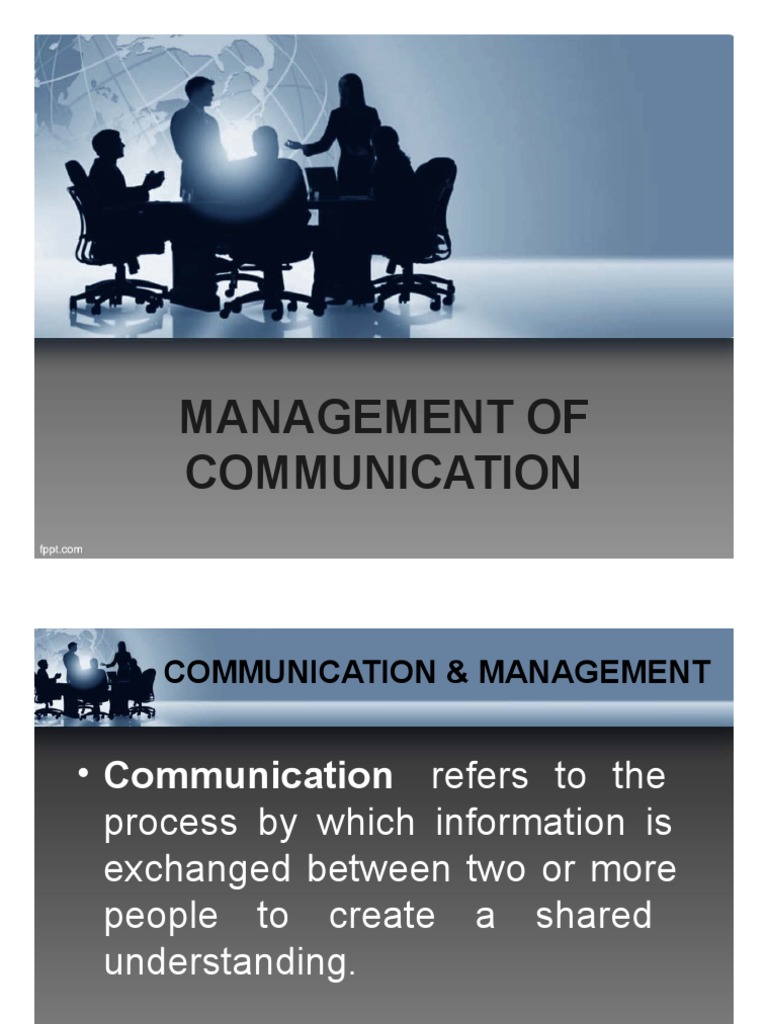 Communication Networks in Management | PDF | Communication | Human Nature