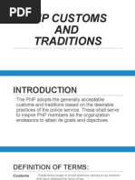 Afp cUSTOMS AND TRADITIONS | PDF