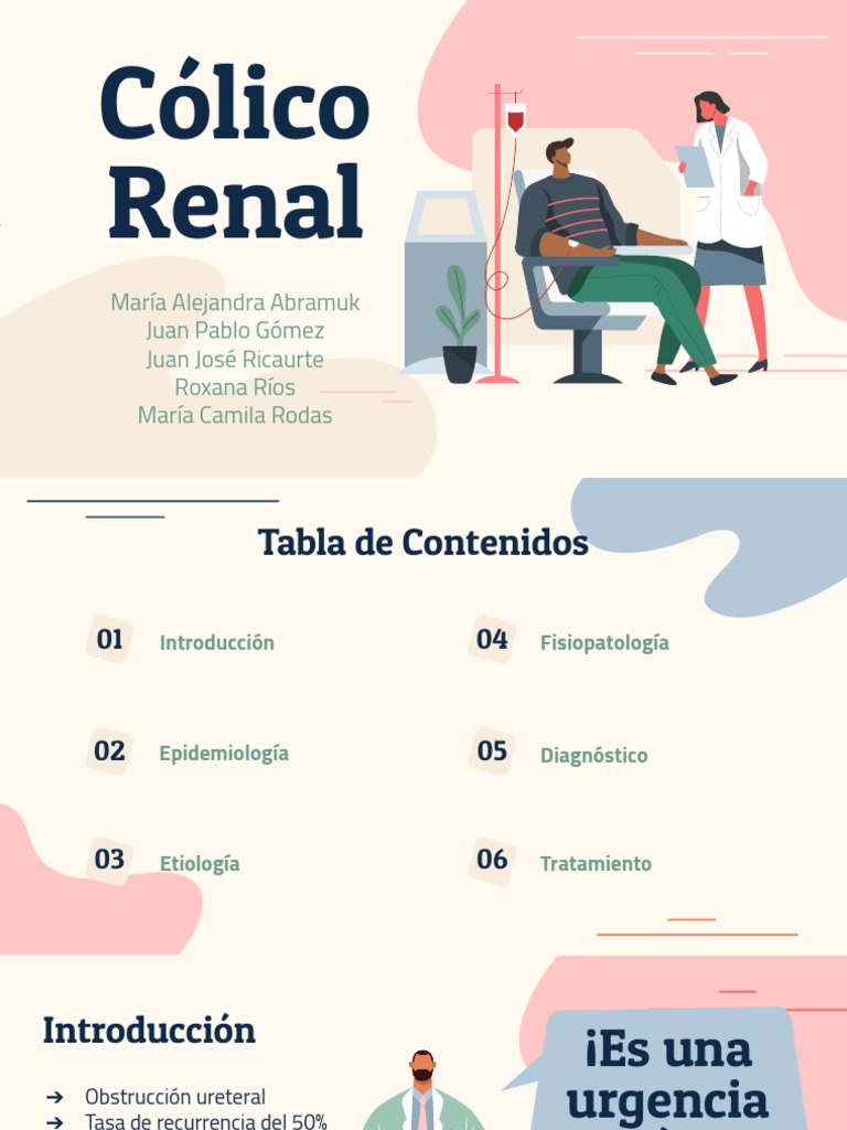 Cólico Renal | PDF | Enfermedades y trastornos | Medicina CLINICA