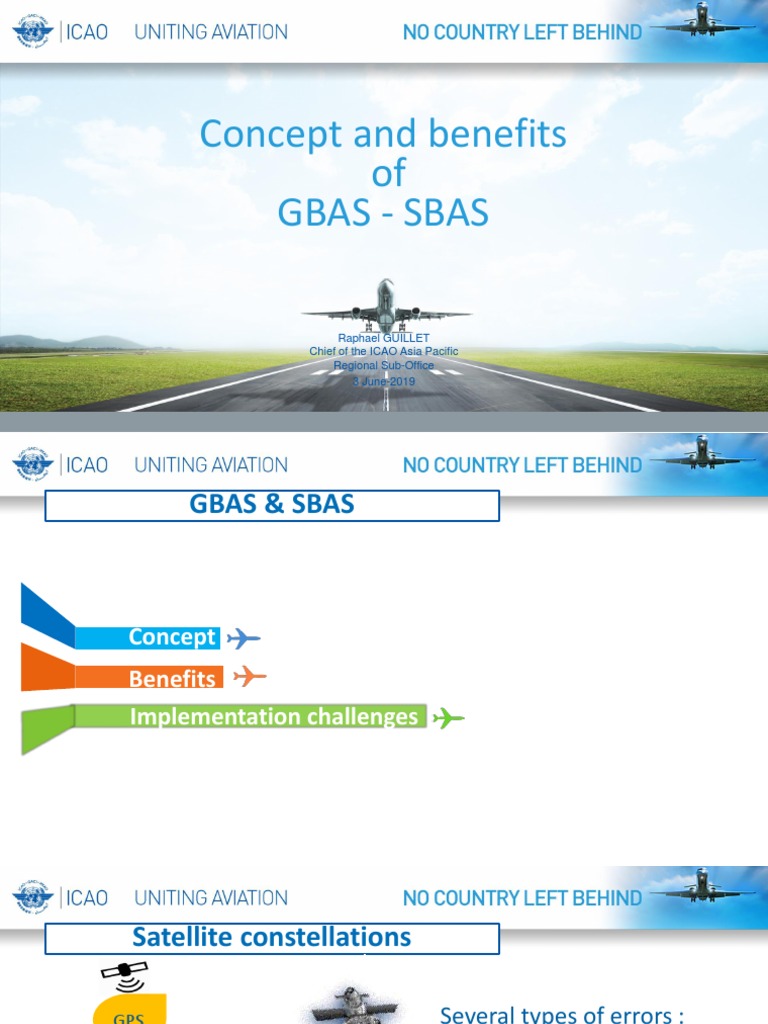 1-2 Concept and Benefits of GBAS SBAS - Post - Final (R Guillet) | PDF ...