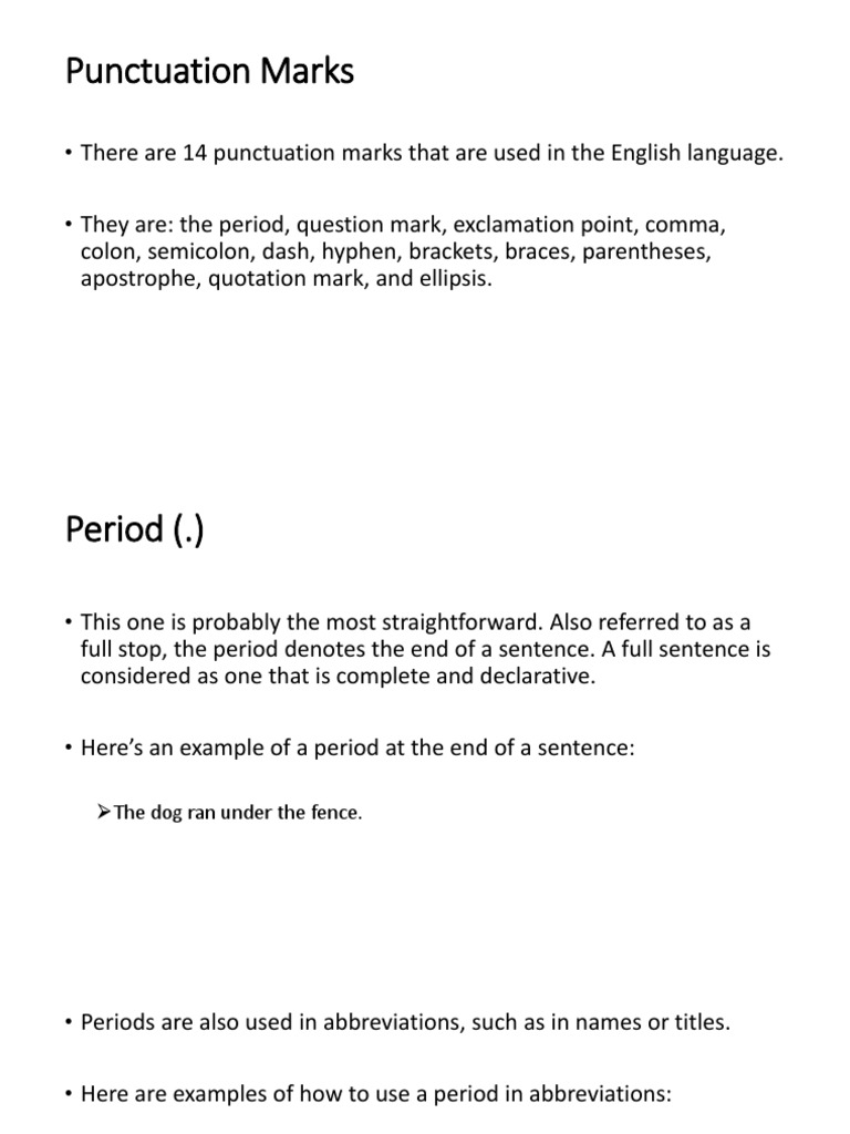 Punctuation Marks | PDF | Bracket | Punctuation