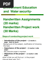 Class 11th EVS Project Book | PDF