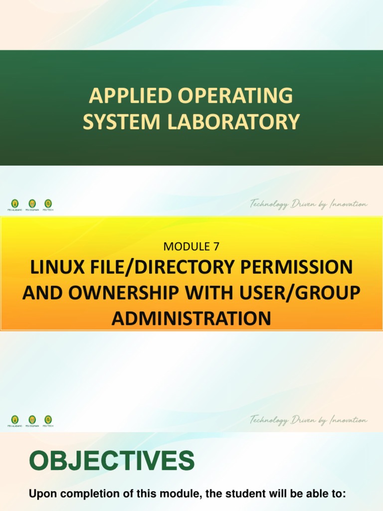 Linux Permissions & User Admin Guide | PDF | Unix | Computer File