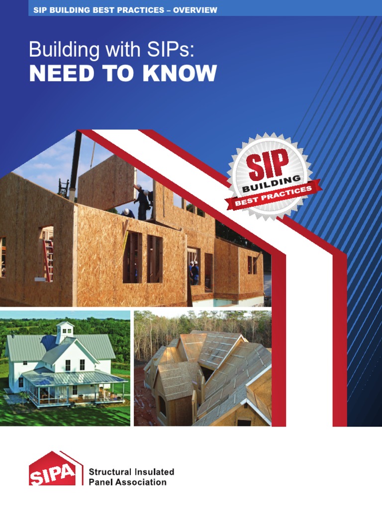 Need To Know: Building With Sips | PDF | Building Insulation | Economic ...