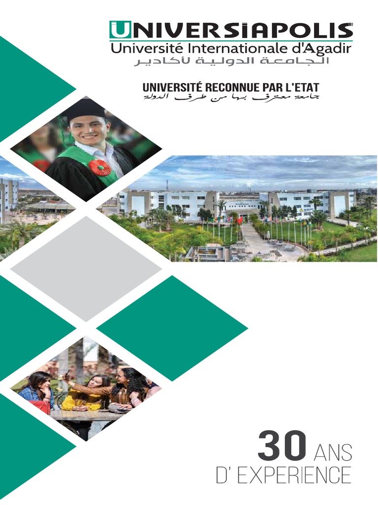 Brochure Universiapolis | PDF | Baccalauréat universitaire | Ingénieur