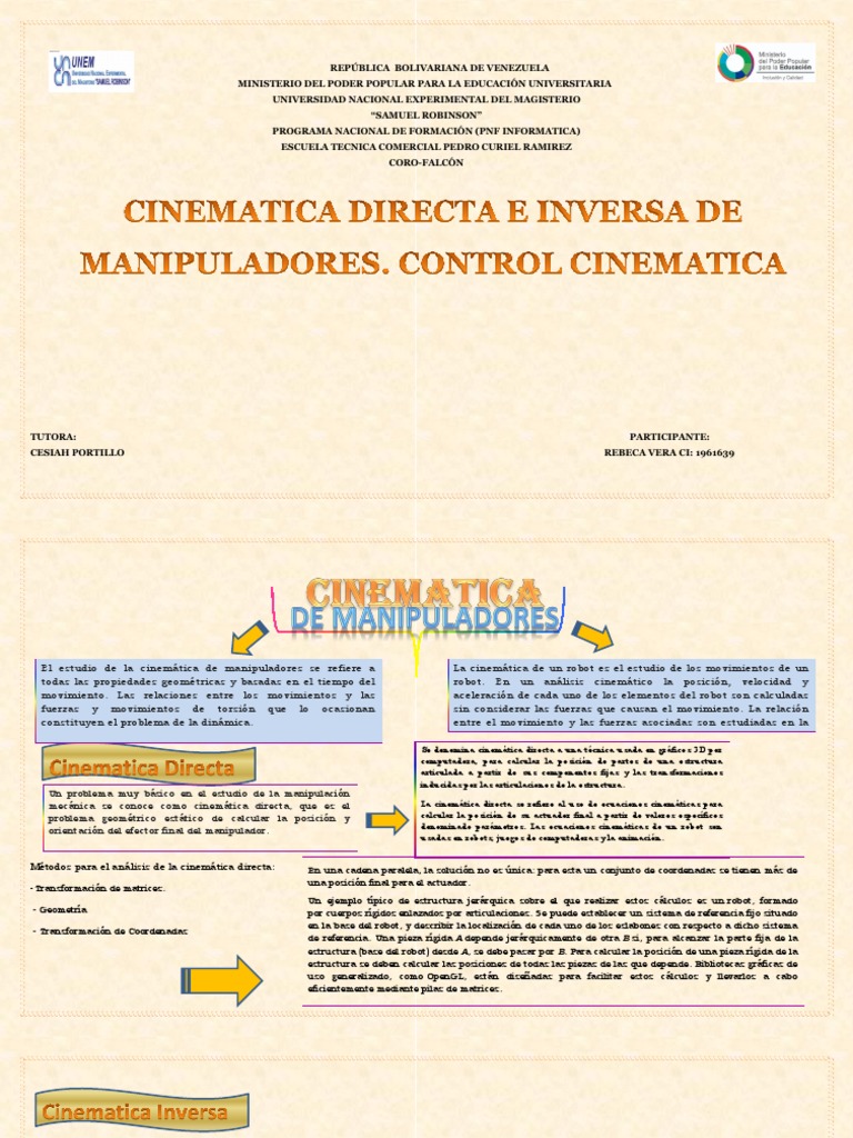 Tema 2 Mapa Conceptual Cinematica | PDF | Mecánica | Mecanica clasica