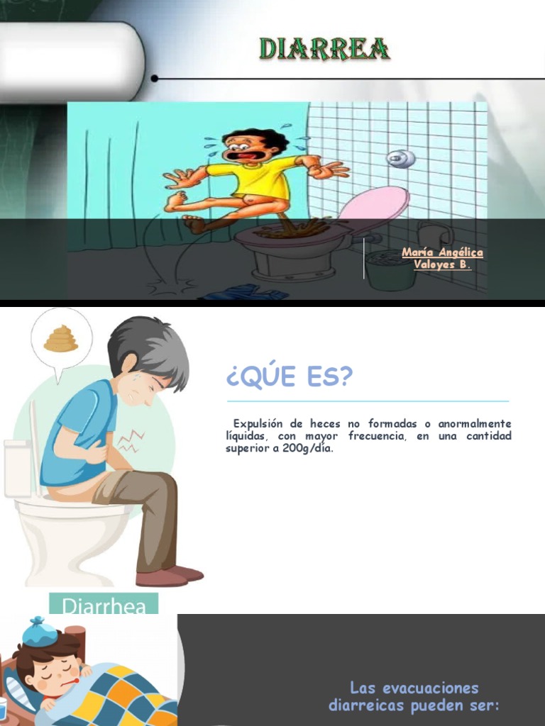 Tipos y Causas de la Diarrea | PDF | Diarrea | Heces