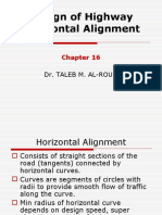 Highway Engineering I - Topic 5 - A - Horizontal Curve Alignment ...