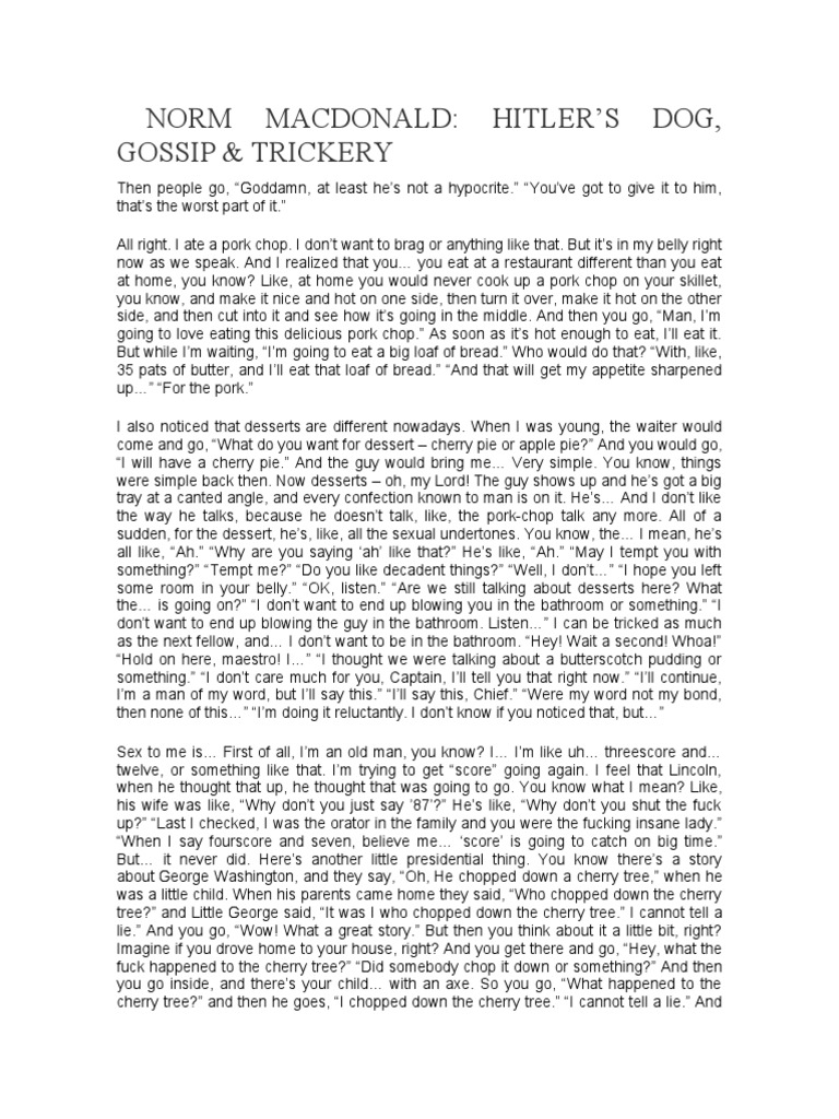 Hitler's Dog, Gossip & Trickery | PDF | Neil Armstrong | Apollo 11