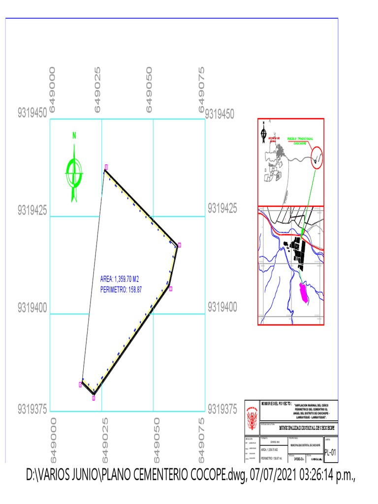 Plano Cementerio Cocope | PDF