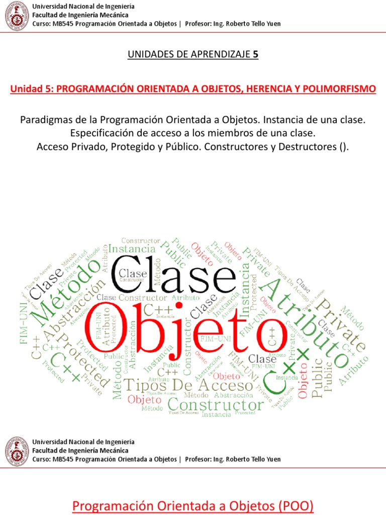 Sem11 POO - Conceptos Objeto y Clase en Visual C++ | PDF | Objeto ... Sem11 POO - Conceptos Objeto y Clase en Visual C++ | PDF | Objeto ...