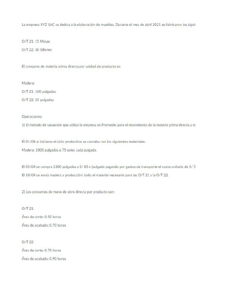 PC2 Pregunta 2 | PDF | Estado de resultados | Economias