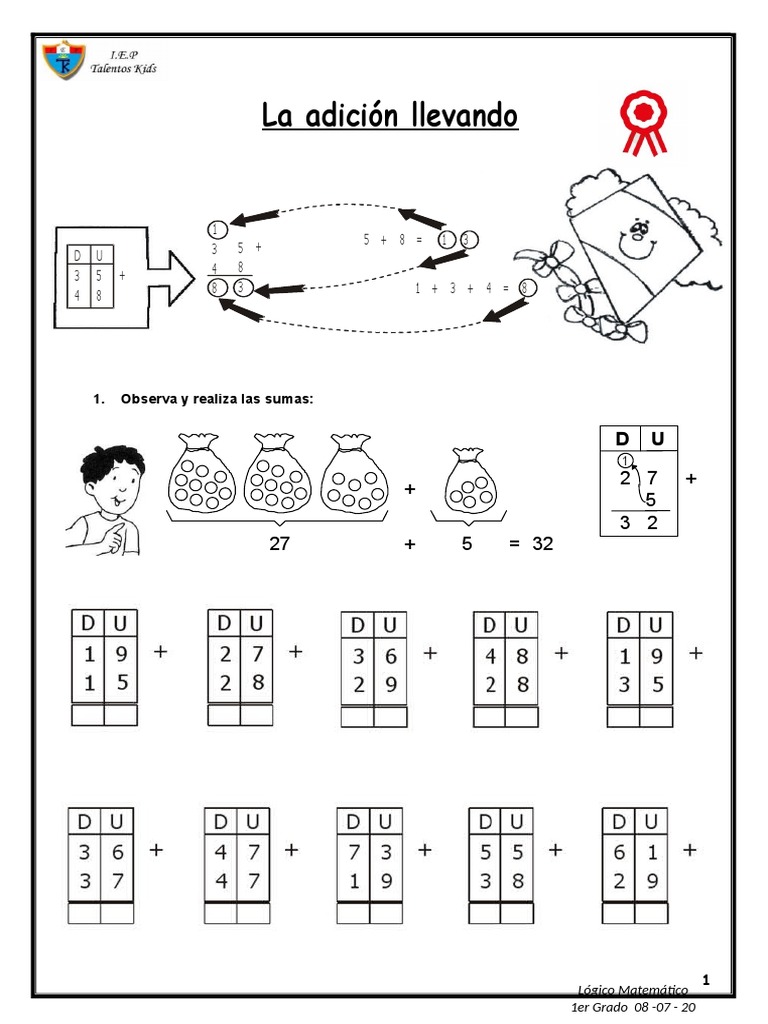 Sumas Llevando | PDF