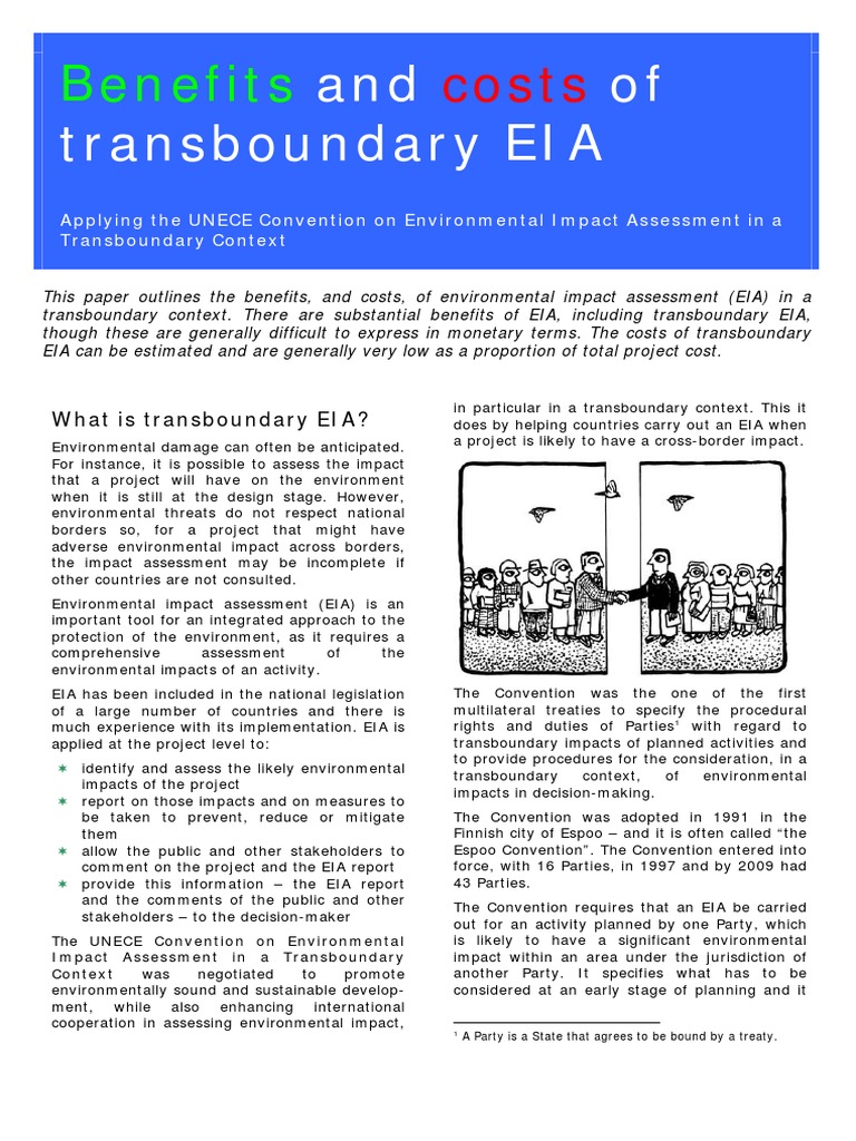 Benefits of Transboundary EIA | PDF | Environmental Impact Assessment ...