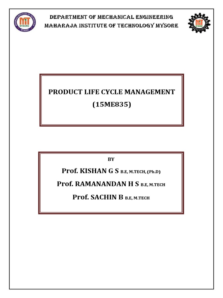 08 PLCM 15me835 | PDF | Product Lifecycle | Computer Aided Design