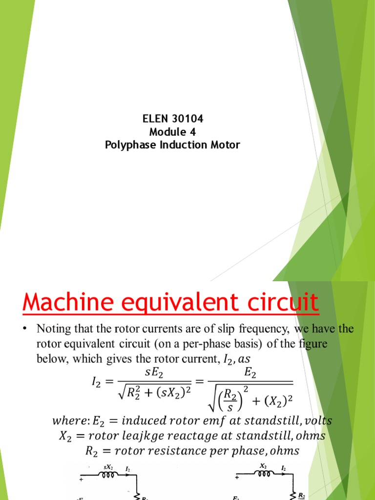 Module 4 B | PDF | Electric Motor | Metrology
