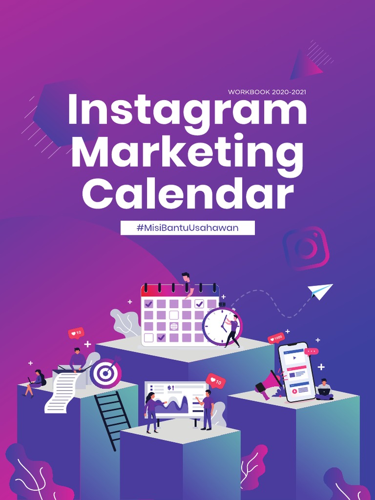 Instagram Marketing Calendar 2.0 by Huzeifa Studio S | PDF
