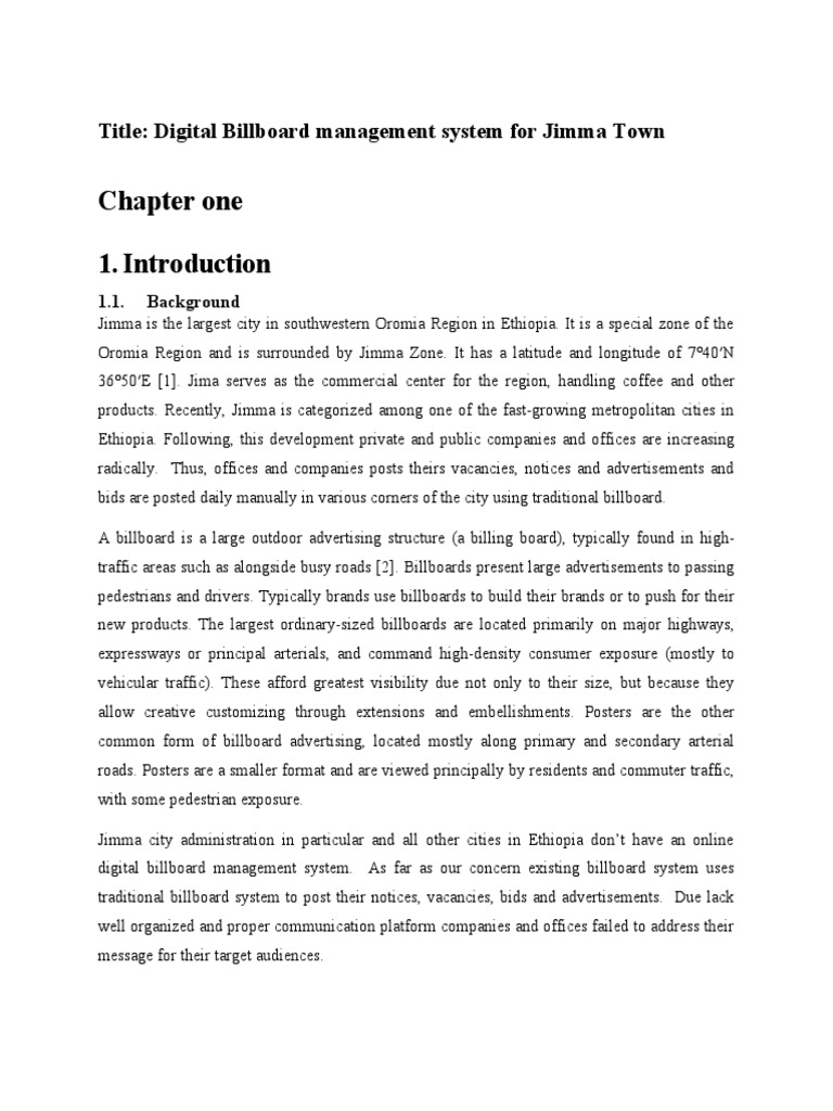 Digital Billboard Management System Documentation Progress | PDF | Billboard | Usability