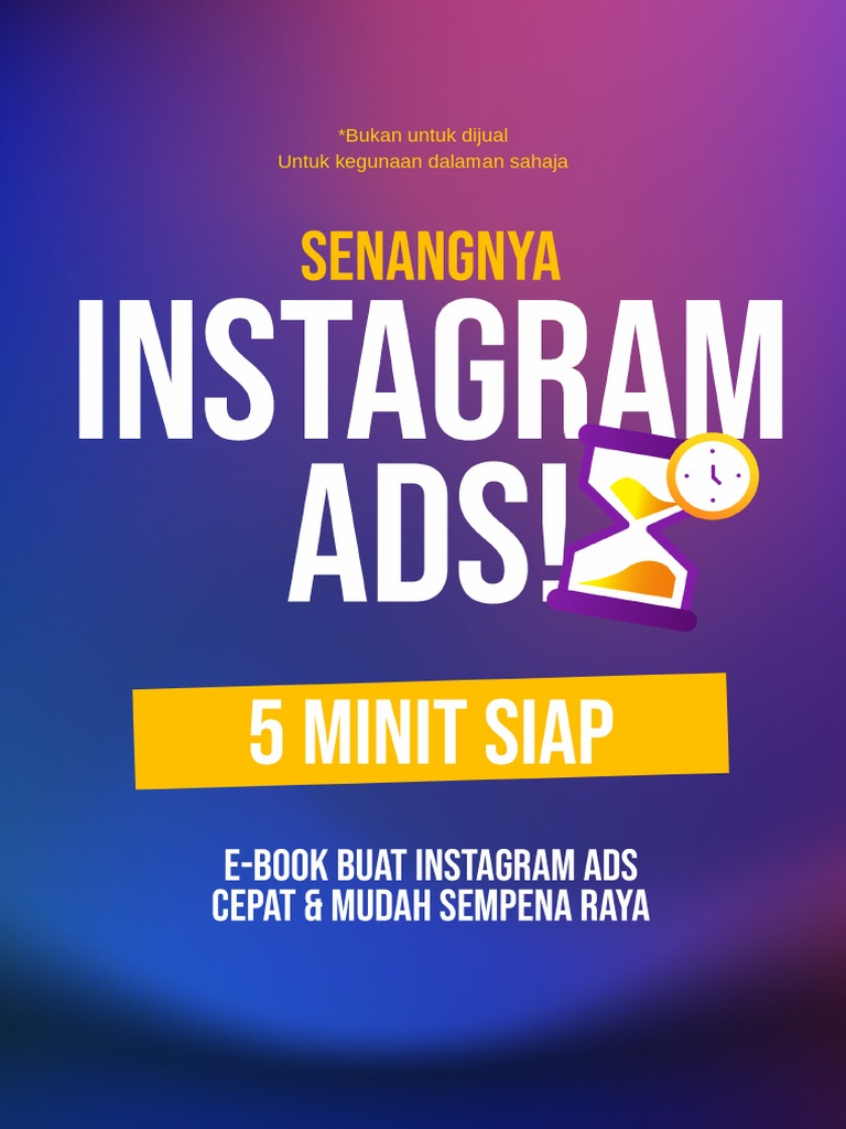 Ebook Guideline Setup IG Ads | PDF