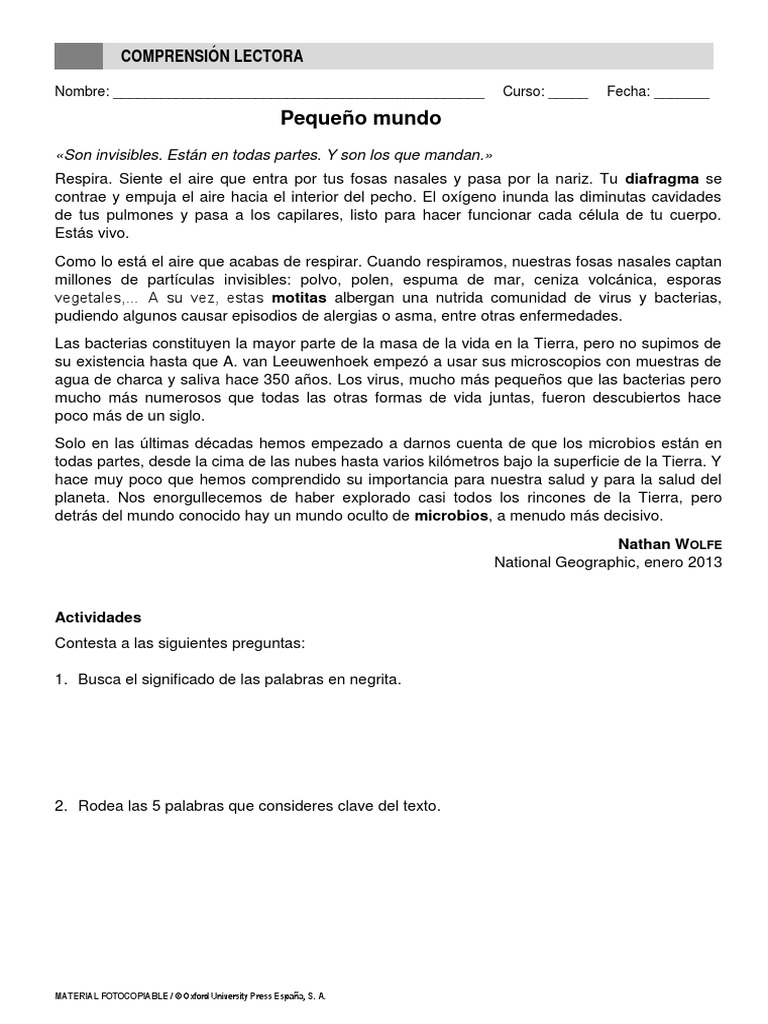 Vida Microscópica | PDF | Microorganismo | Biología