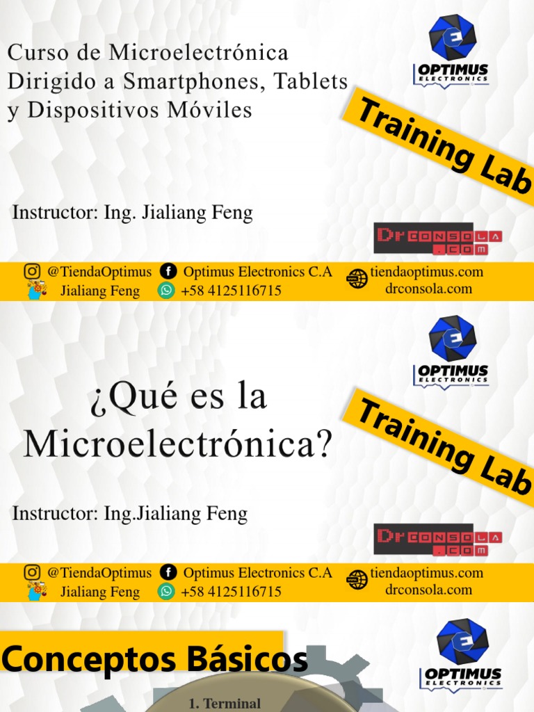 Curso Microelectronica Optimus Electronics | PDF | Inductor | Pantalla ...