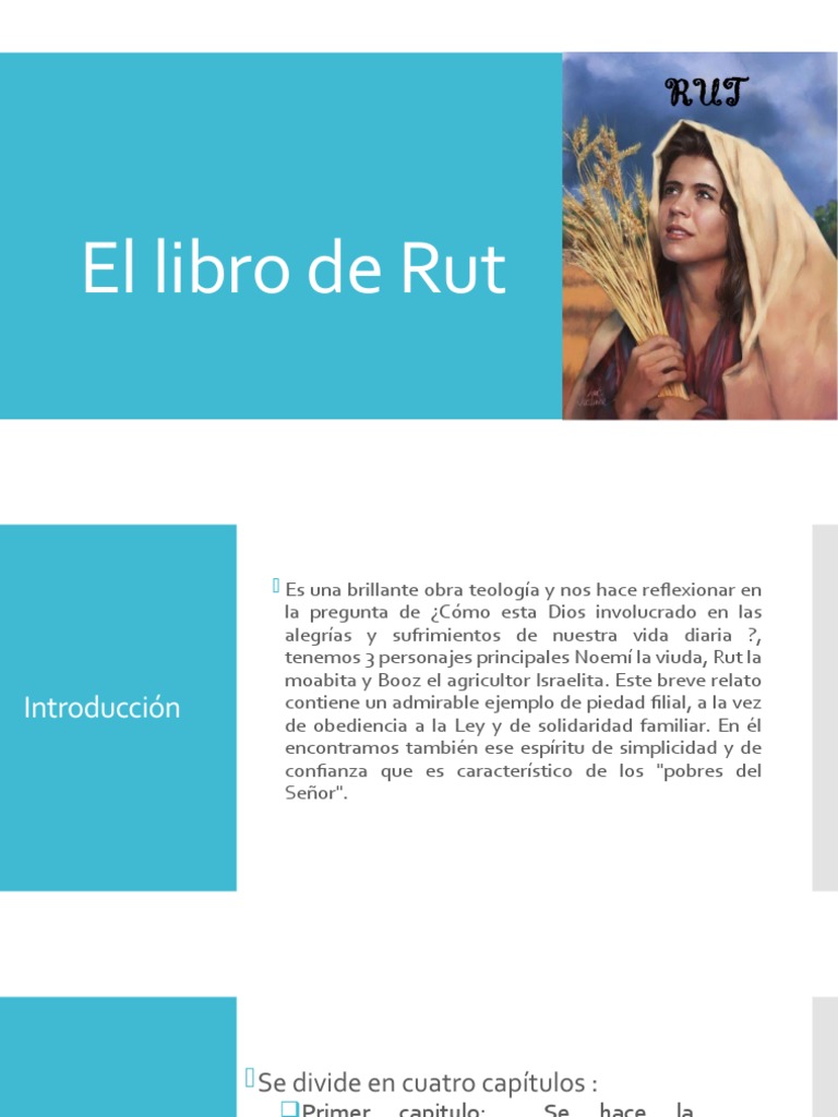 Libro de Rut | Descargar gratis PDF | Libro de rut | Personas