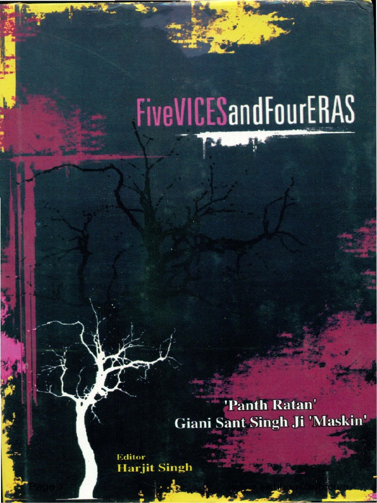 Five Vices and Four Eras by Sant Singh Maskeen | PDF