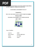 Cape Unit 1law Textbook | PDF