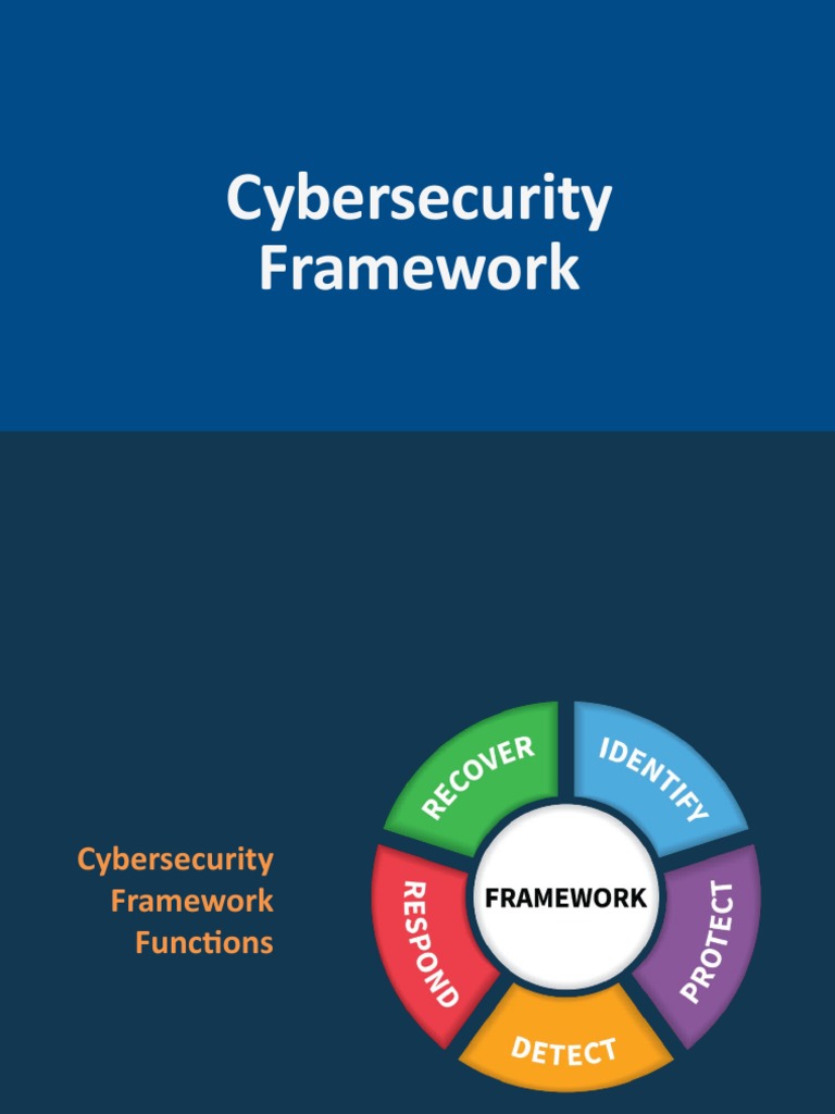 Cybersecurity Framework | PDF