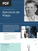 Ejercicios Klapp para Escoliosis Efectivos | PDF