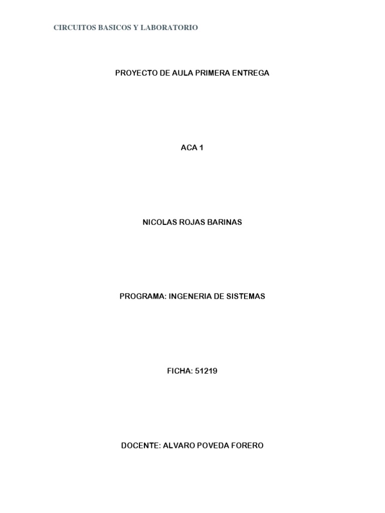 Circuitos Basicos ACA 1 | PDF | Transformador | Relé