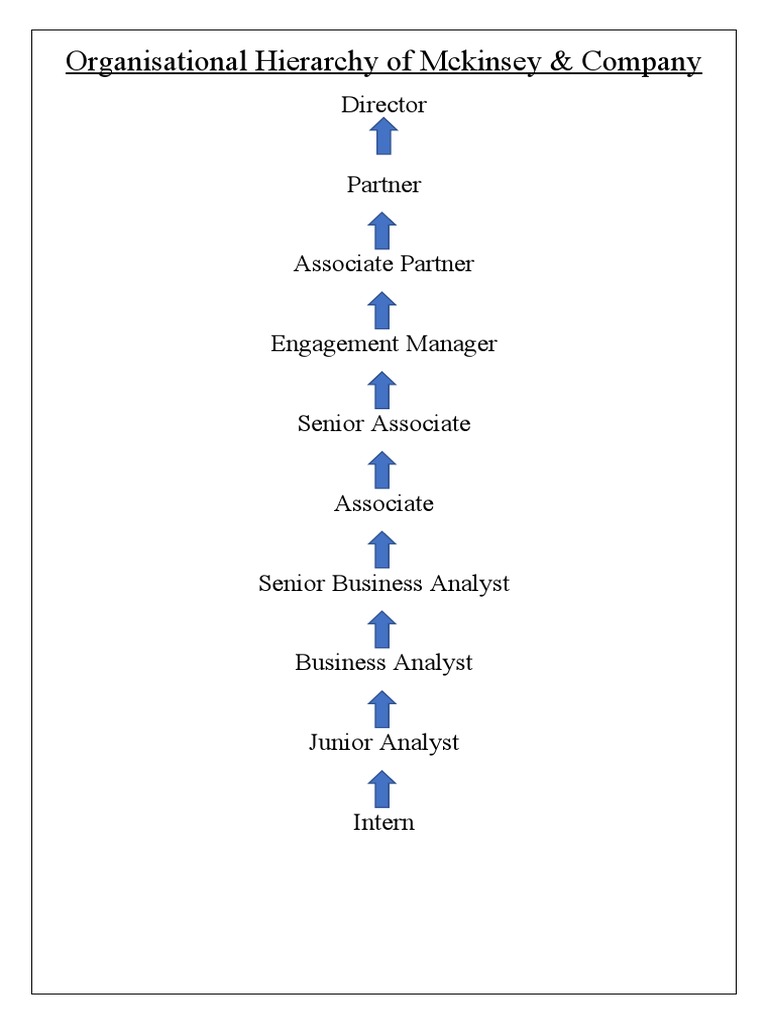 Organisational Hierarchy of Mckinsey | PDF