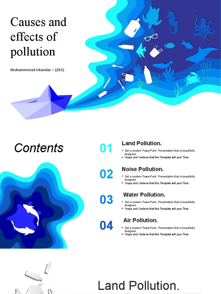 Causes and Effects of Pollution | PDF | Pollution | Air Pollution