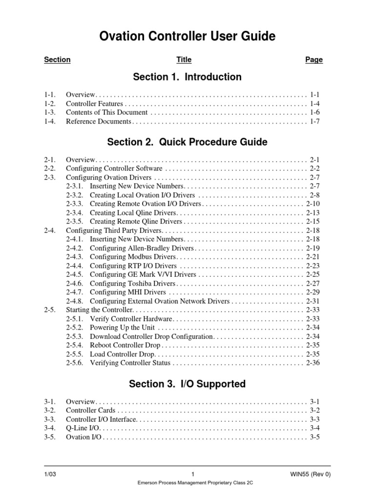 Ovation Controller User Guide WIN55 00 | PDF | Ethernet | Device Driver