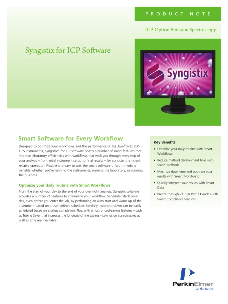 Syngistix For ICP Software | PDF | Computing | Software