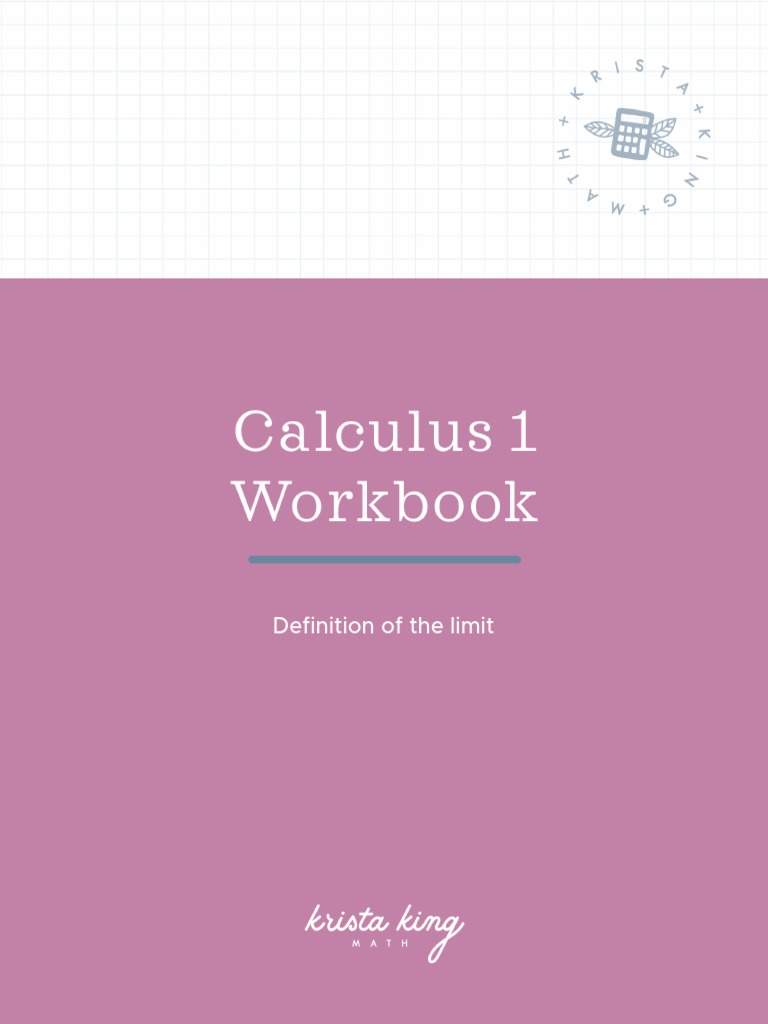 Workbook Definition+of+the+limit | PDF | Function (Mathematics ...