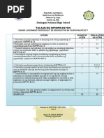 3rd Quarter Exam in Esp-7 | PDF
