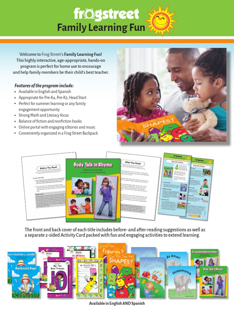 EXH2387 Family Learning Fun Flyer - FINAL | PDF | Cognition | Communication