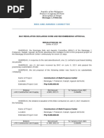sample-BAC Resolution | PDF | Procurement | Government