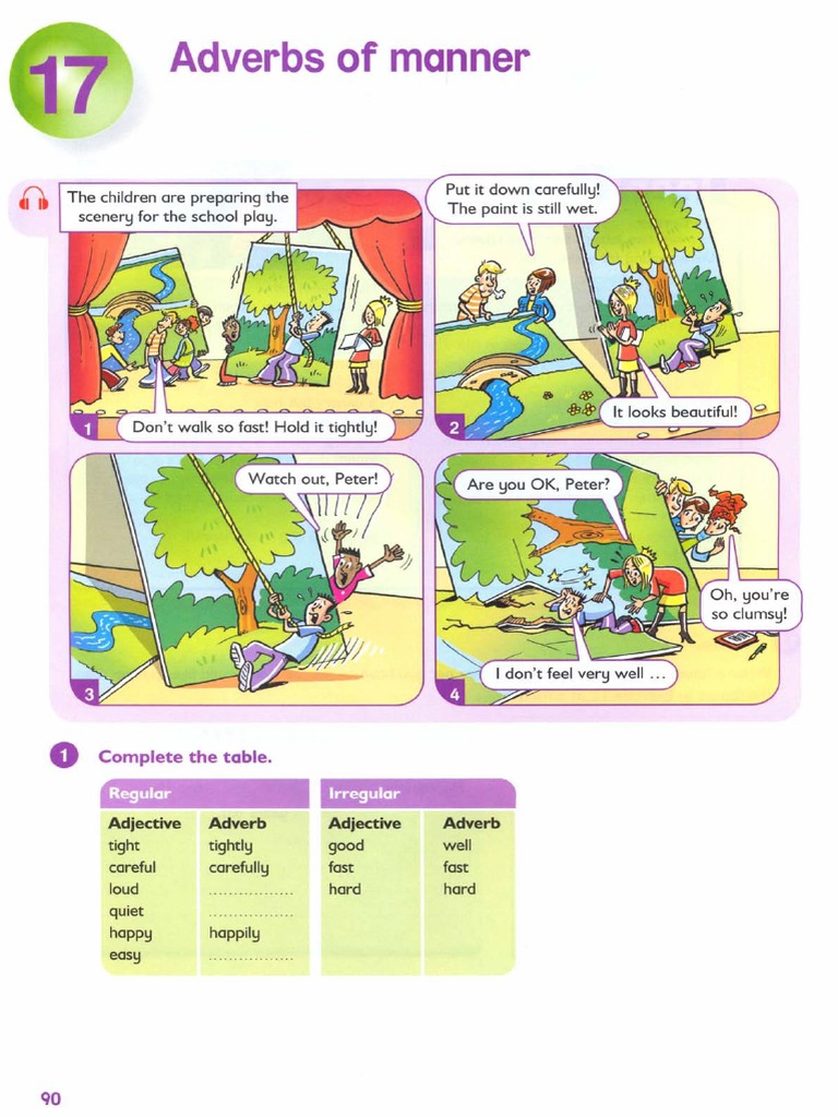 New Grammar Time 3 SB-90-93 | PDF | Adverb | Syntax