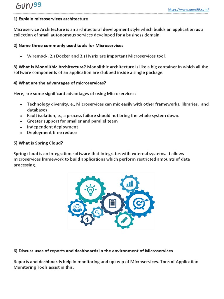 Microservices Interview Questions | PDF | Representational State Transfer | Web Service